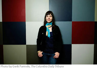 Poet Melissa Range at Writers in the Library, Nov. 7