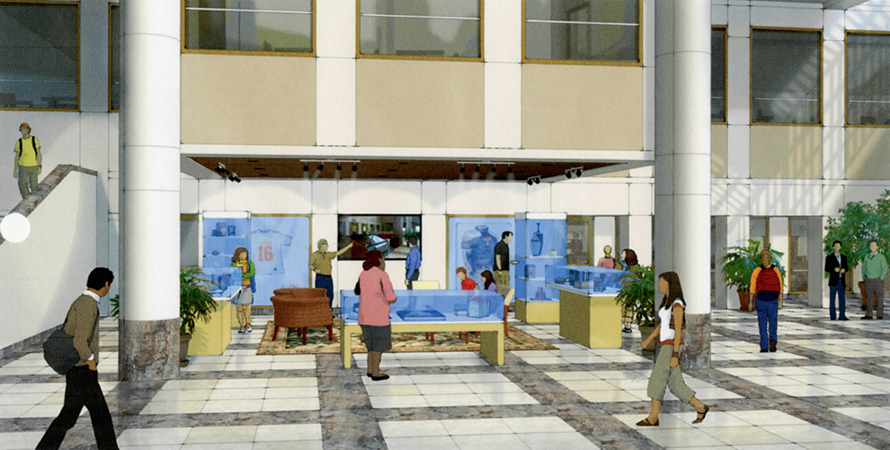 New Special Collections Exhibit Area