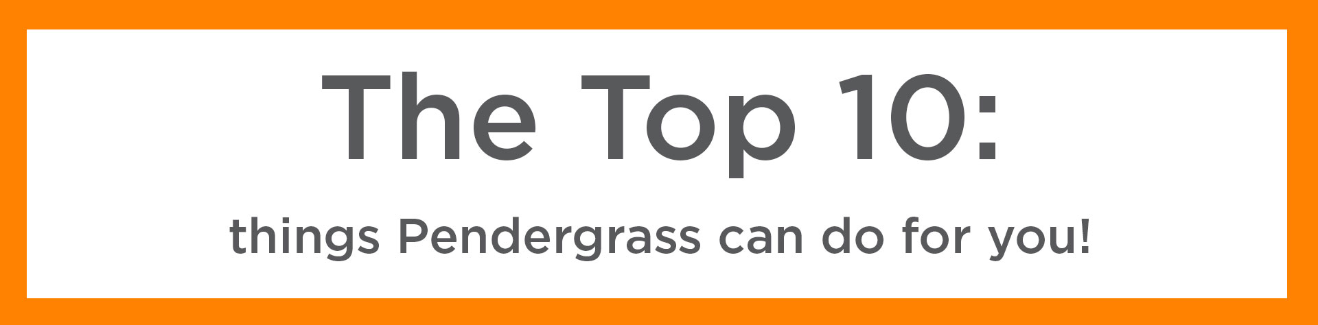Top 10 Things Pendergrass Library Can Do for You