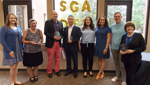 SGA Makes Awards to Faculty Who Use Open Resources