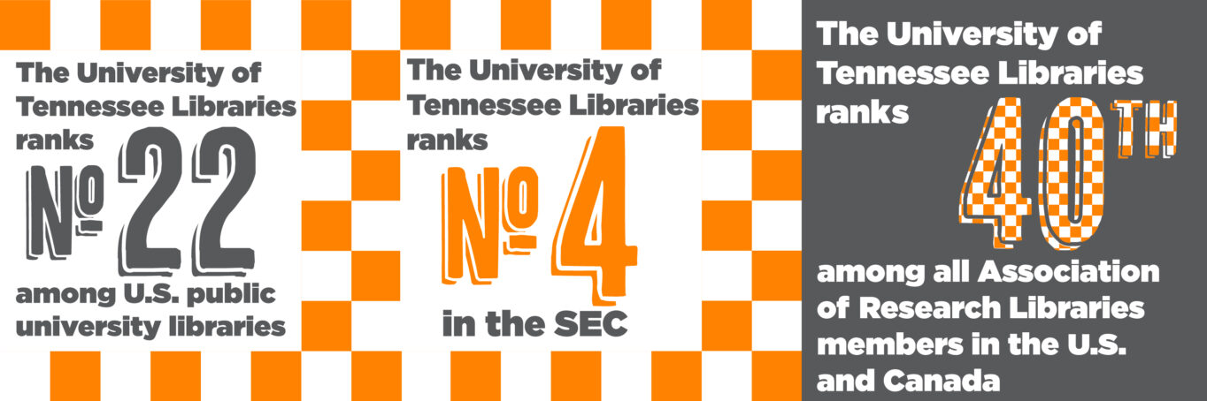 UT Libraries Ranked 22nd Among US Public Research Libraries, 4th in SEC