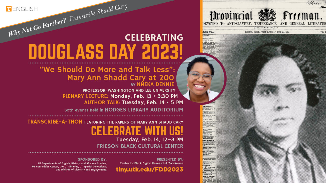 Douglass Day — Join us for a Lecture and Transcribe-a-thon