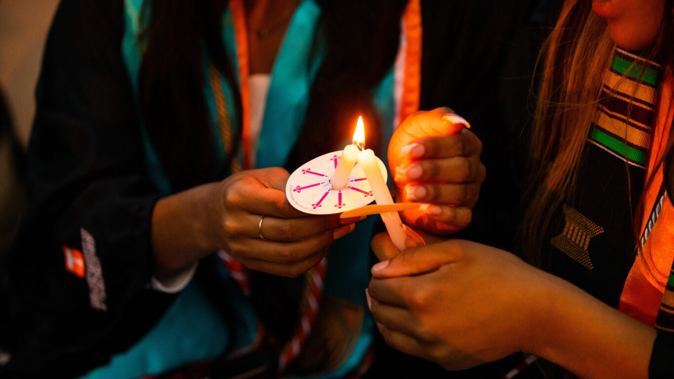 Torch Night: Symbolically Passing the Torch